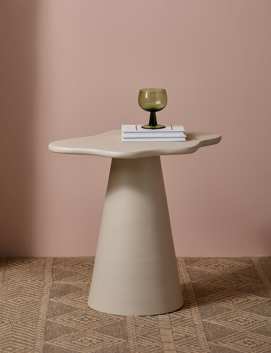 Cloud Side Table – Rose and Grey