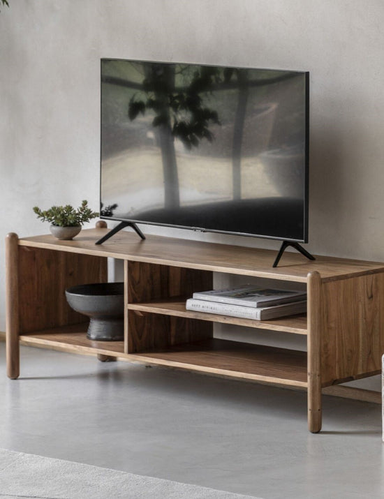 Jaxon Retro Media Unit | Rose & Grey – Rose and Grey