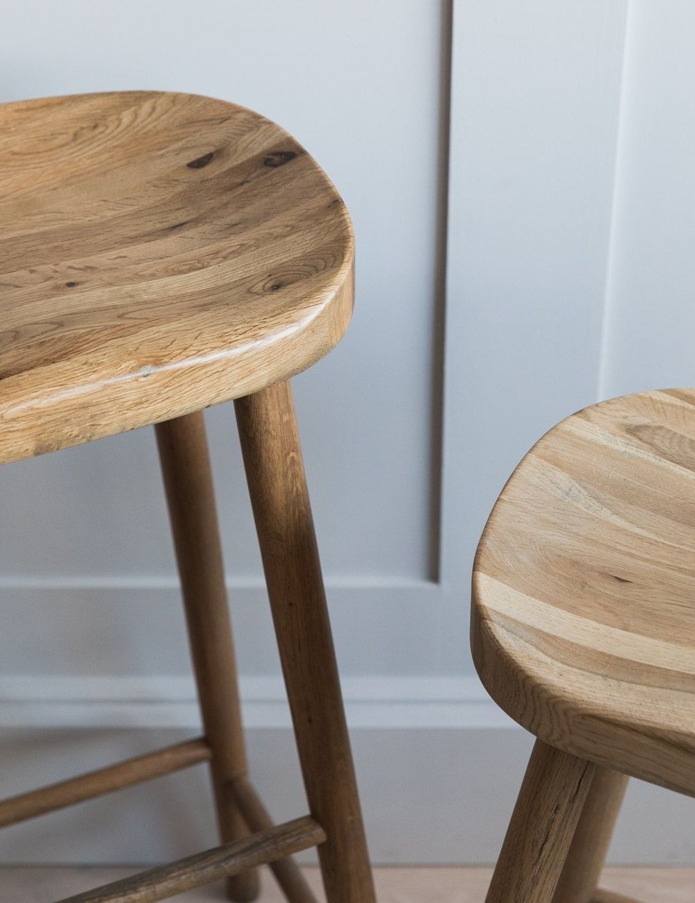 Weathered Oak Stool | Kitchen Counter Stools | Rose & Grey – Rose and Grey