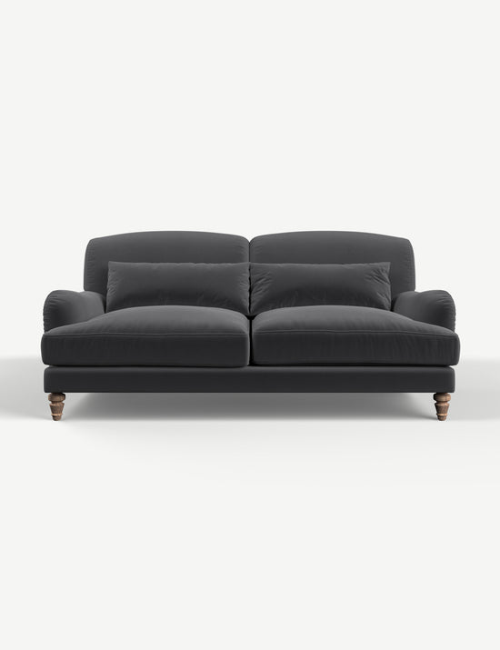 Velvet Sofa - Mabel Sofa Available in 27 Colours – Rose and Grey