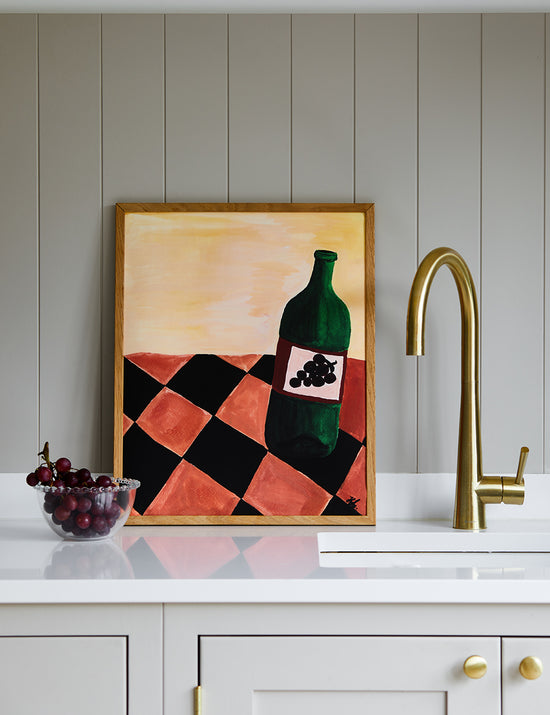 Kristina Siljefors Flarra Print – Rose and Grey